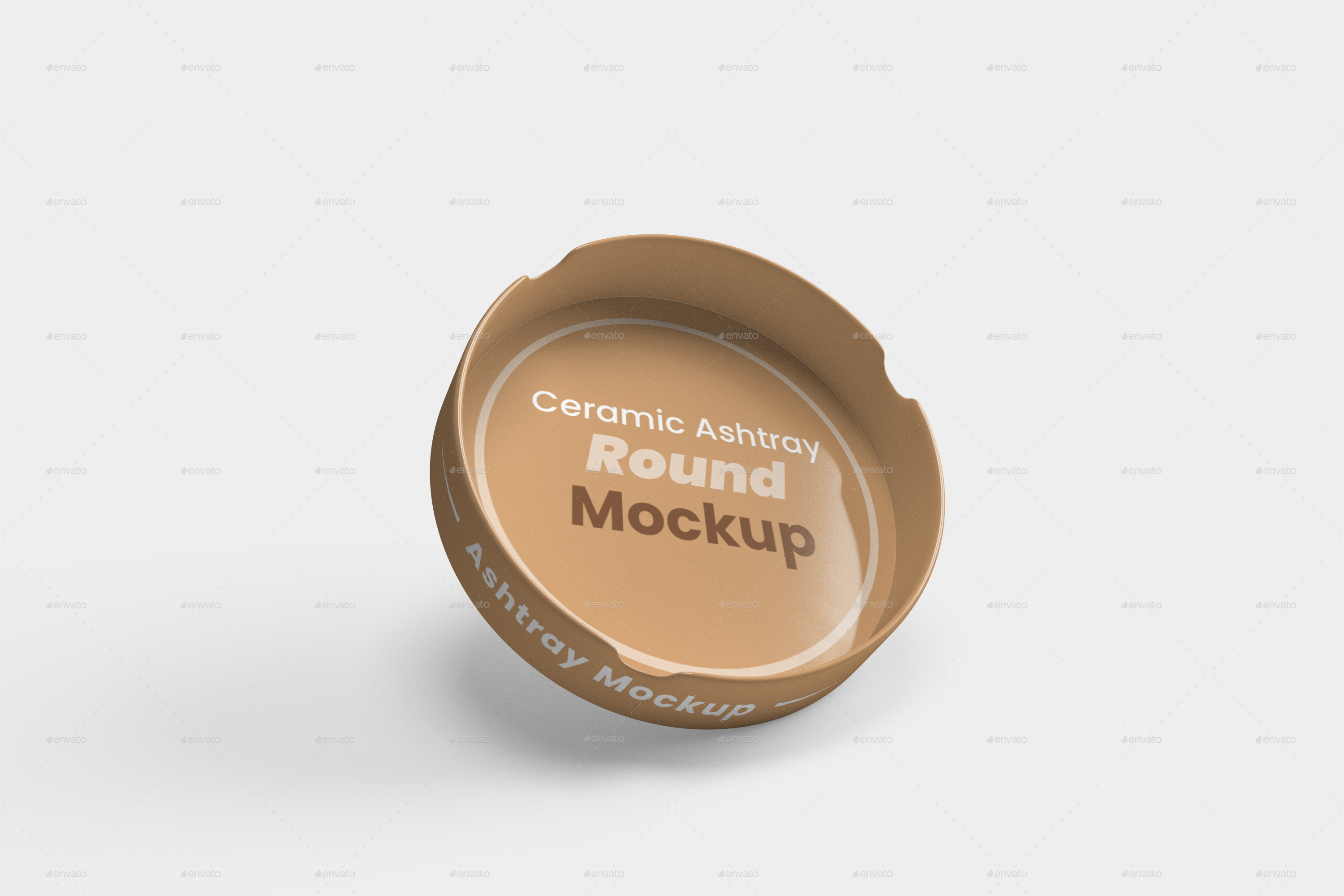 Ashtray Round Mockup, Graphics | GraphicRiver